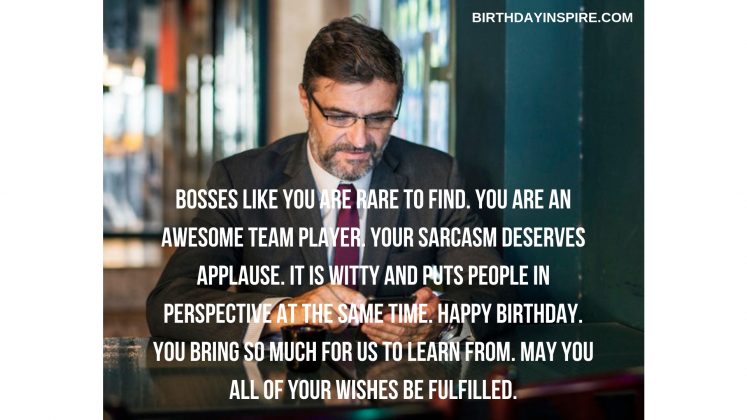 45 Impressive Happy Birthday Wishes & Greetings For Boss - Birthday Inspire